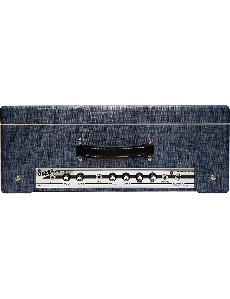 Supro® Amplificador Guitarra Combo 1690T Coronado 35W 2x10"