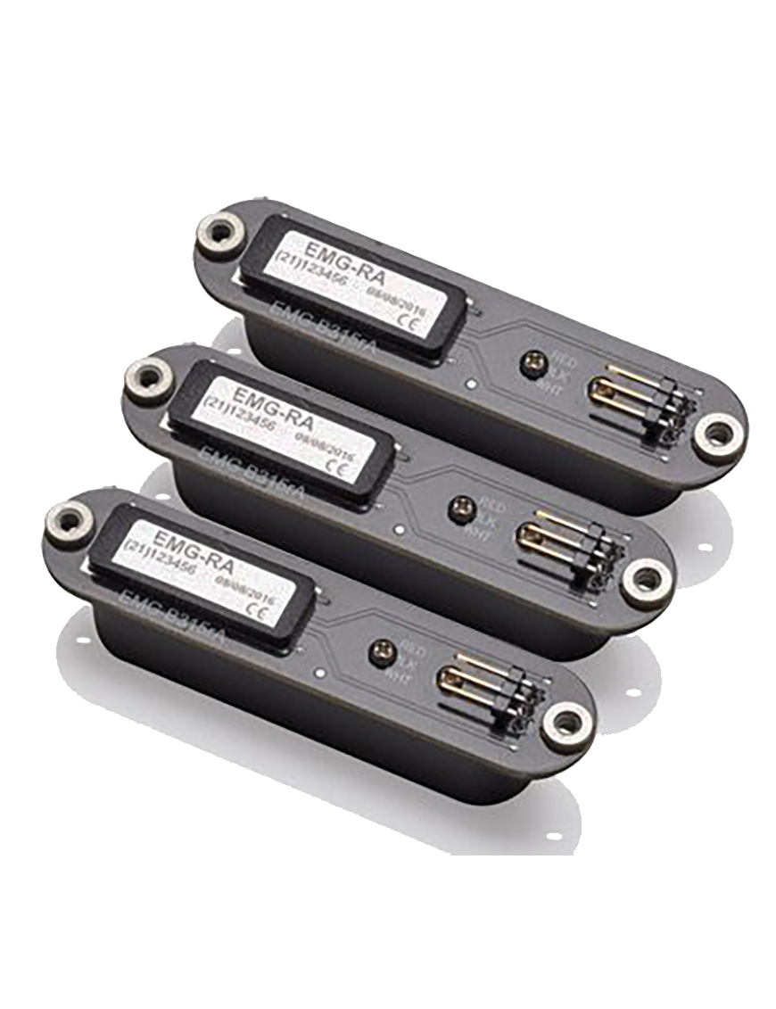 EMG® CROSSROADS Cápsulas Guitarra Retro Active Single Coil Strat® Set